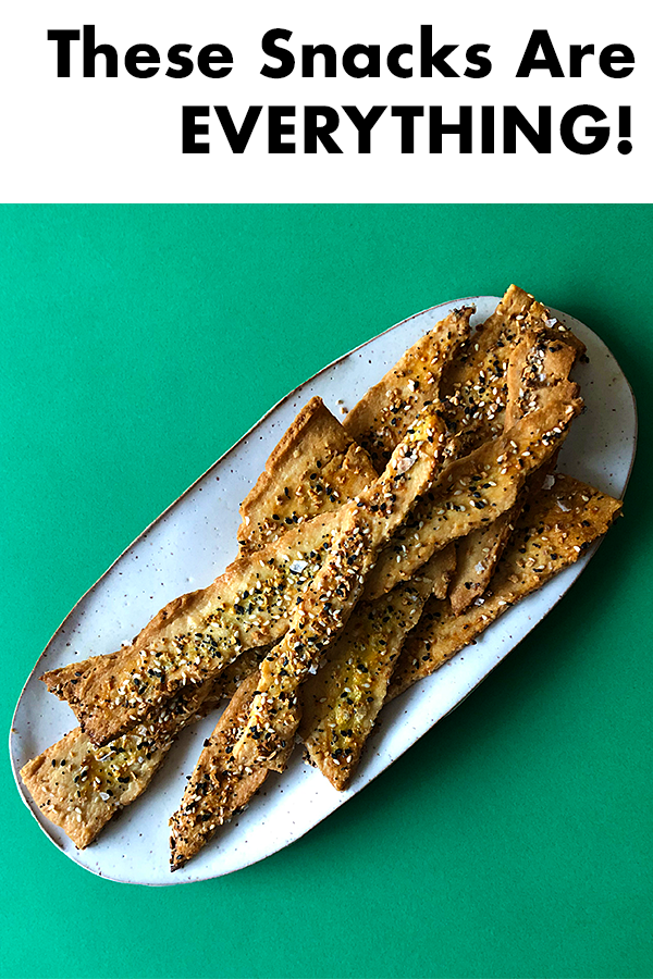 Everything Bagel Seasoned Quick Snack "Crackers" - We Are All Magic